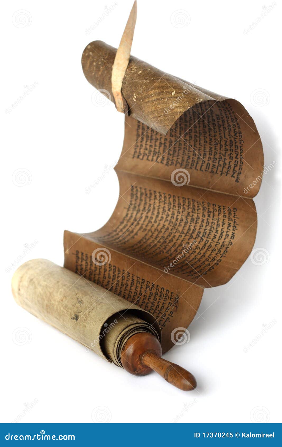 Ancient antique scroll stock image. Image of education - 17370245