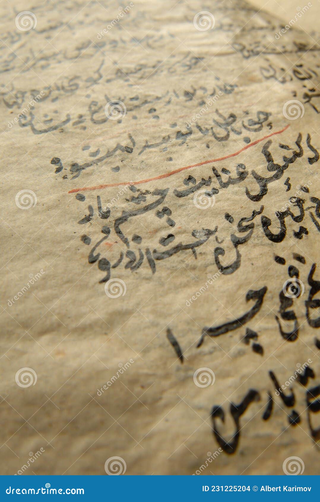 Ancient arabic book stock photo. Image of koran, original - 231225204