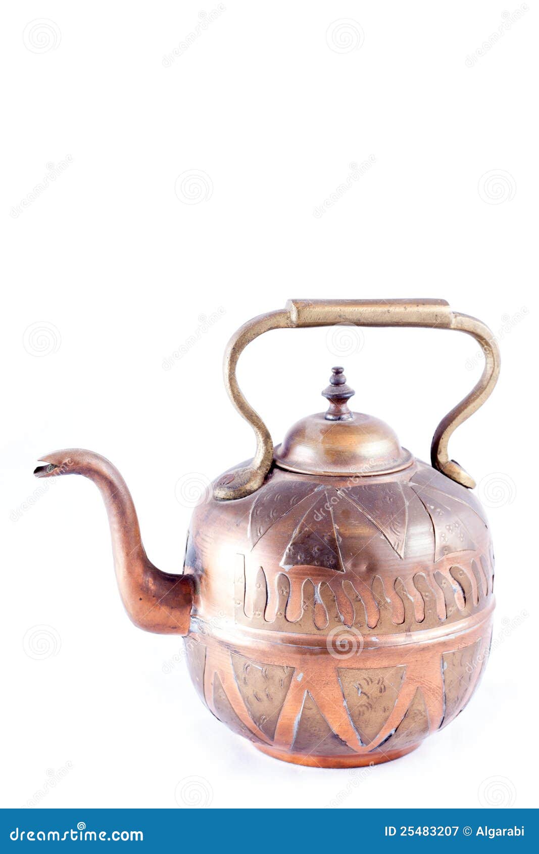 Ancient Arabic Ornamental Teapot Stock Image - Image of arabic, coffee ...