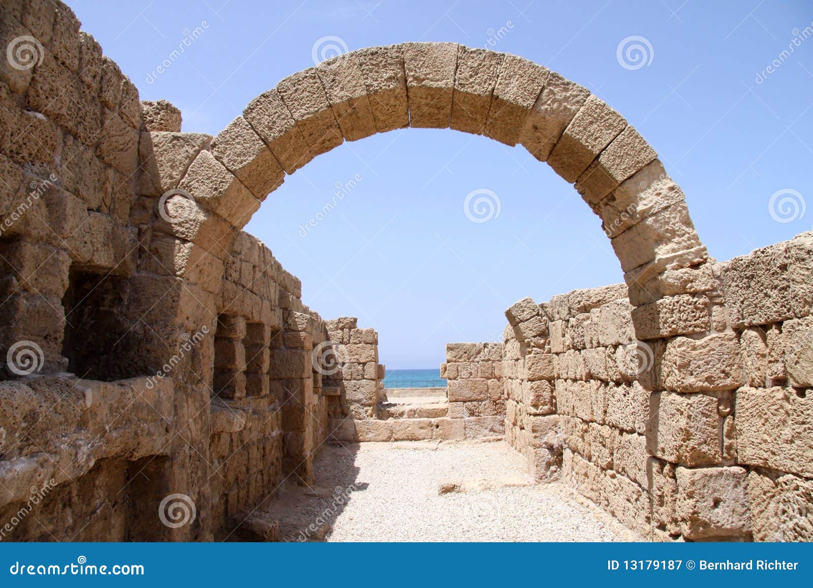 Ancient Arcade stock image. Image of land, ruin, countries - 13179187