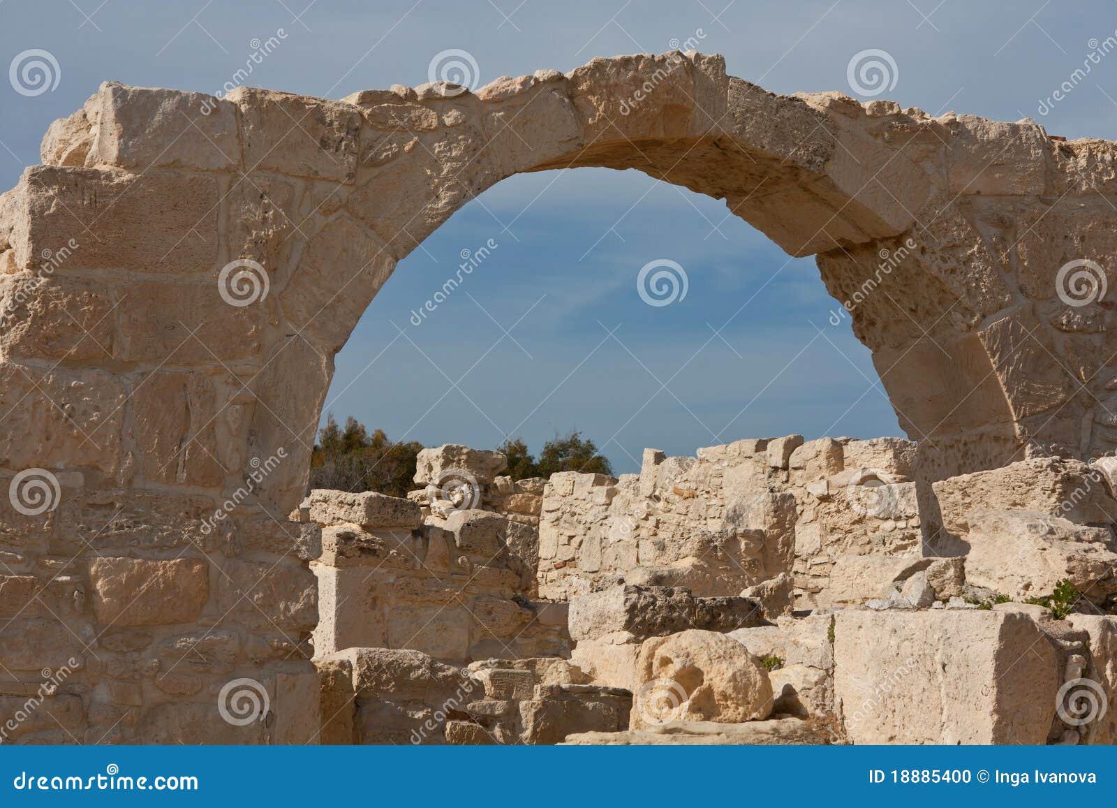 Ancient arch stock photo. Image of history, summer, archeological ...