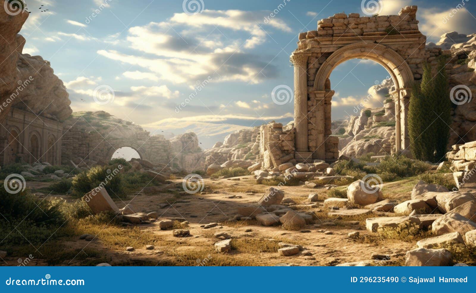 Ancient Archetypes: Relics of the Past Stock Illustration ...