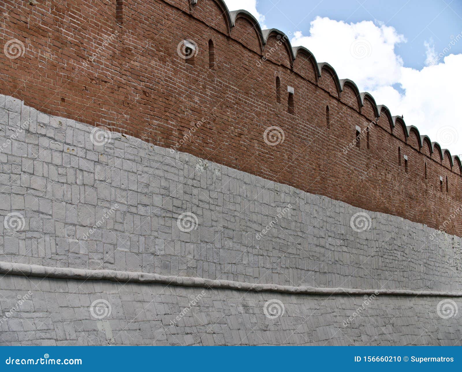 Ancient Architectural Complex Fortress Tula Kremlin Stock Photo - Image ...
