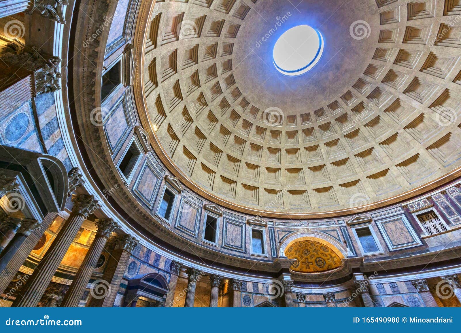 Pantheon Interior Panorama