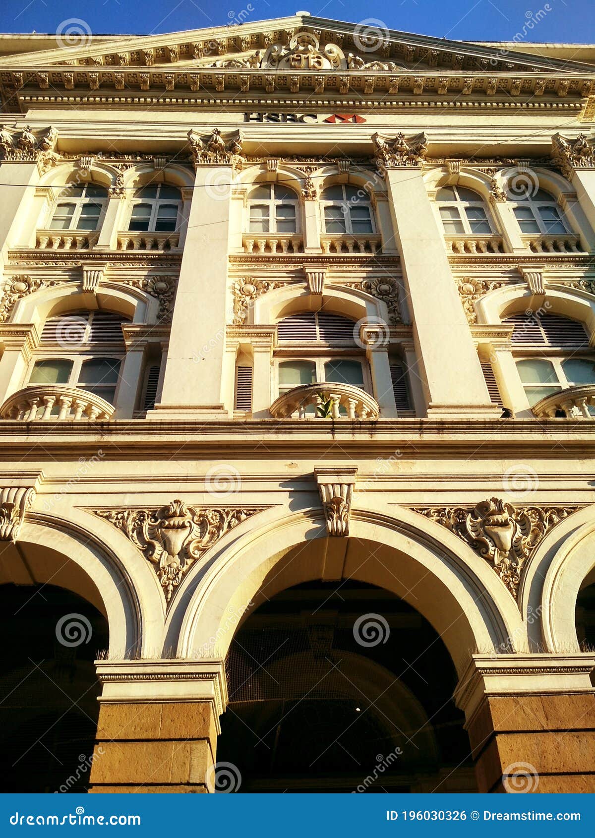 An Ancient Architectural Photography of an Old Building Stock Photo ...