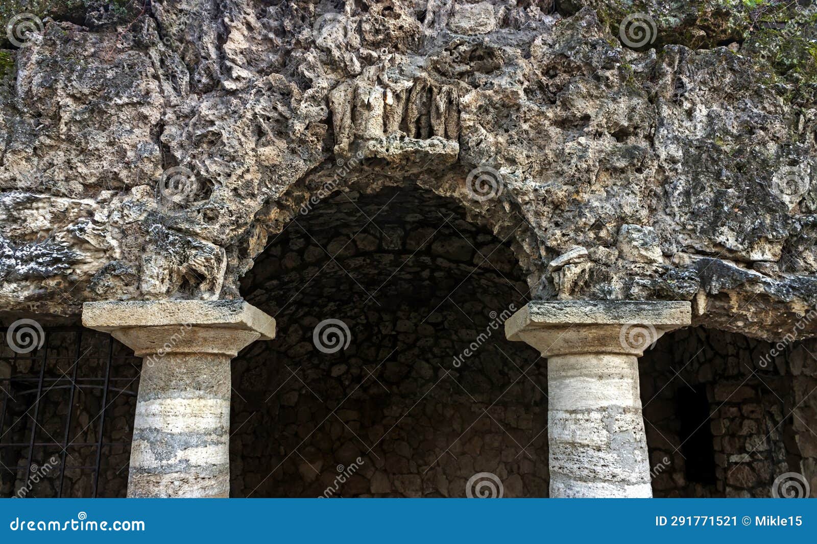 An Ancient Architectural Structure Stock Image - Image of ancient, arch ...