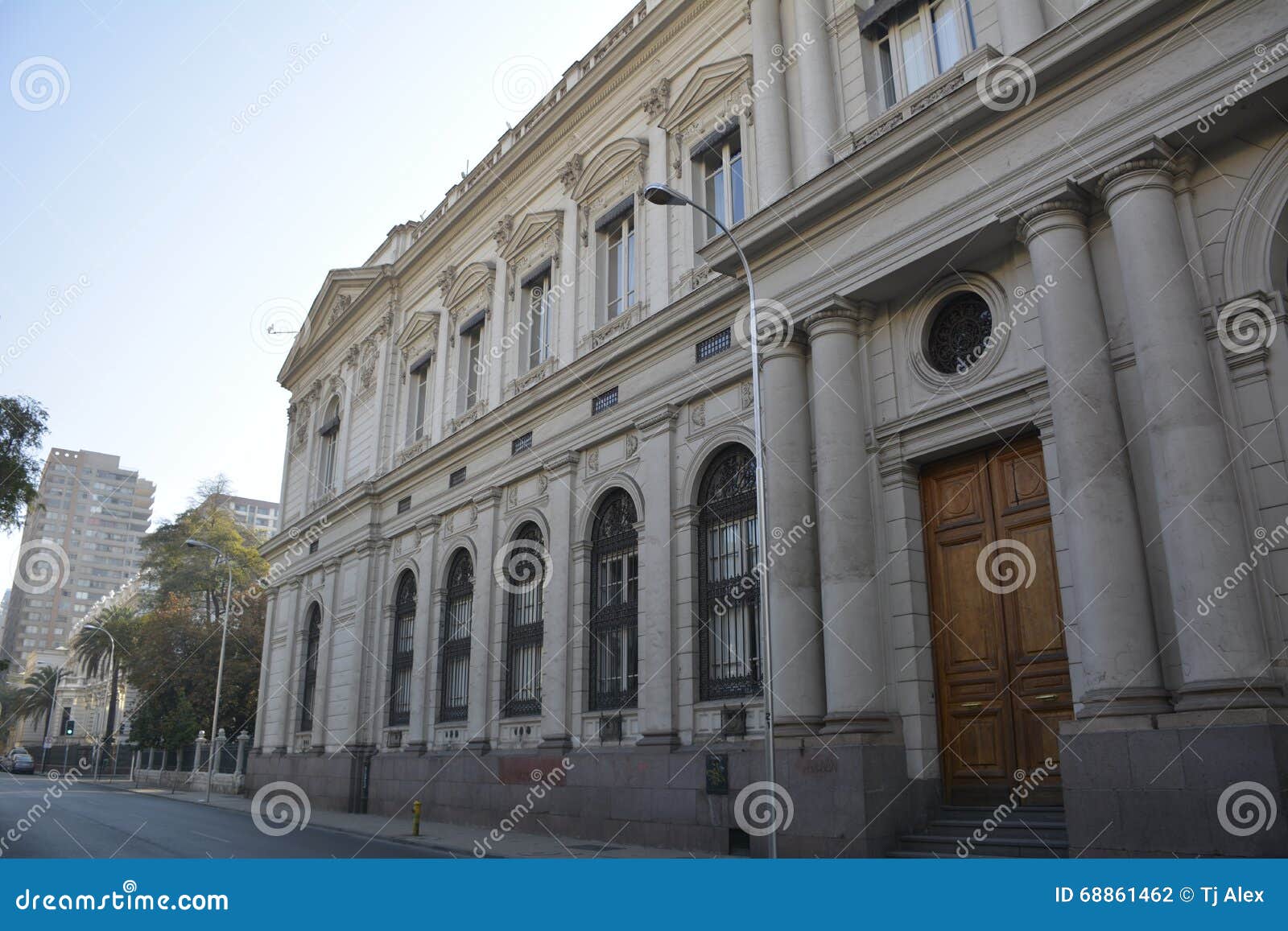 Ancient Architecture in Chile Stock Photo - Image of culture, plaza ...
