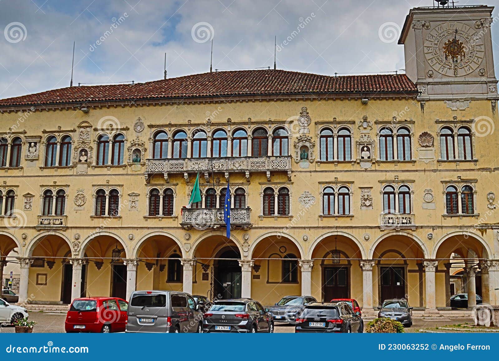 Ancient Architecture City of Belluno Italy Ancient Architecture City of ...