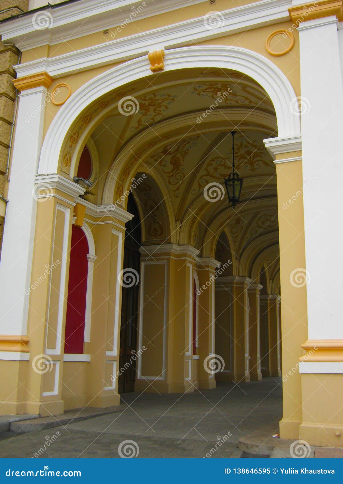 The Ancient Architecture of the City of Odessa Stock Image - Image of ...
