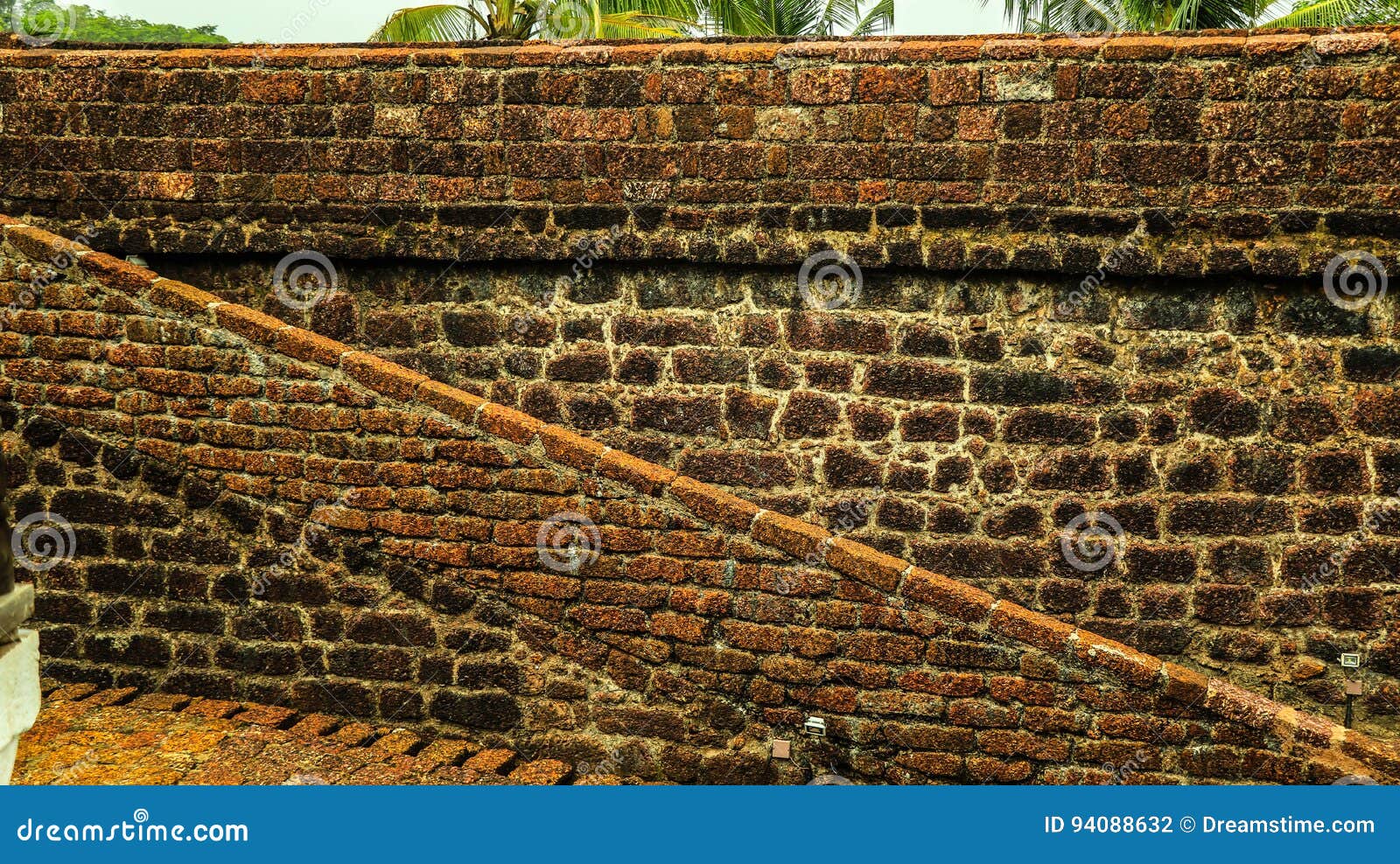 An Ancient Architecture in Goa Fort Stock Photo - Image of fort, stones ...