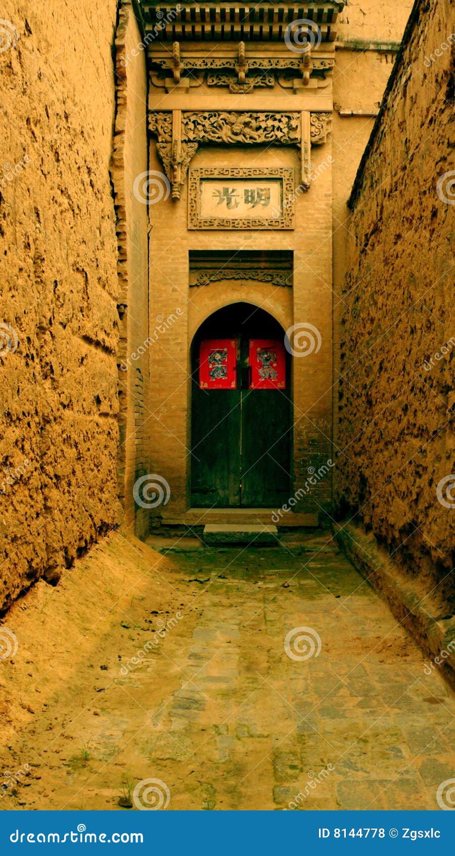 Ancient Architecture Houses Stock Photo - Image of ancient, wood: 8144778