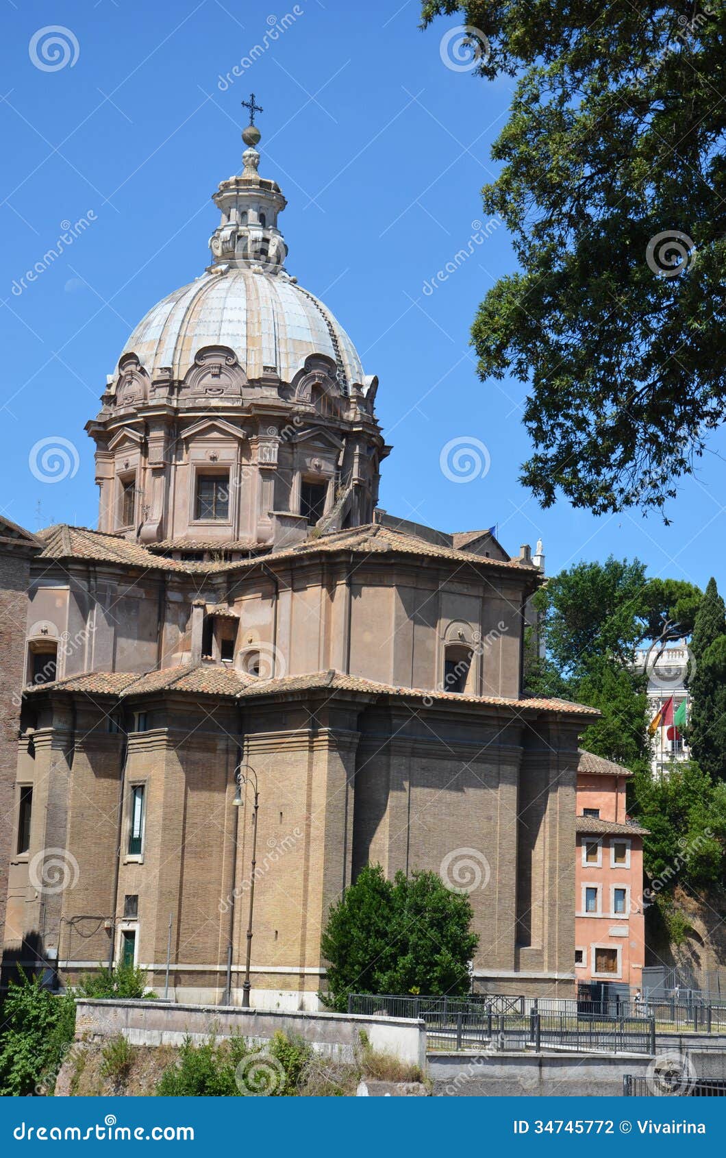 Ancient Architecture in Rome,Italy Stock Photo - Image of iconic ...