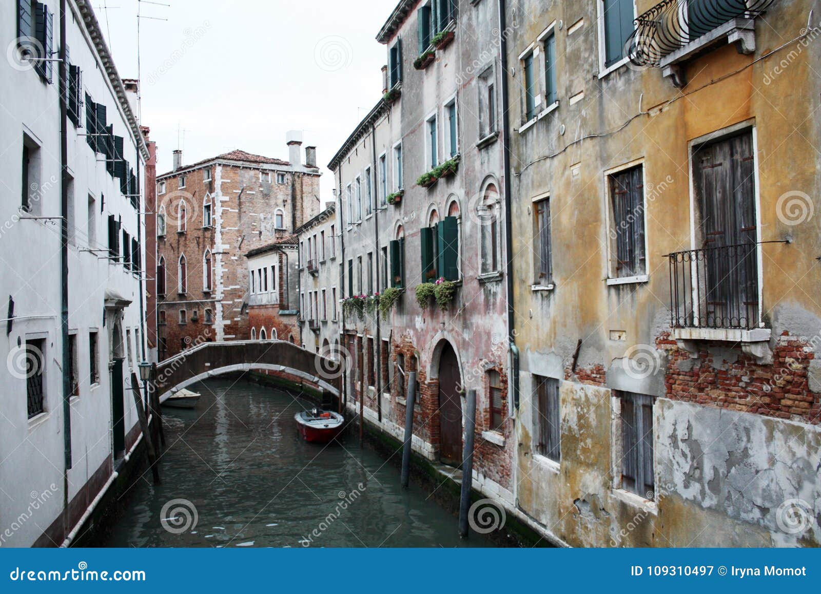 Ancient Architecture in Venice Stock Image - Image of canal, venice ...