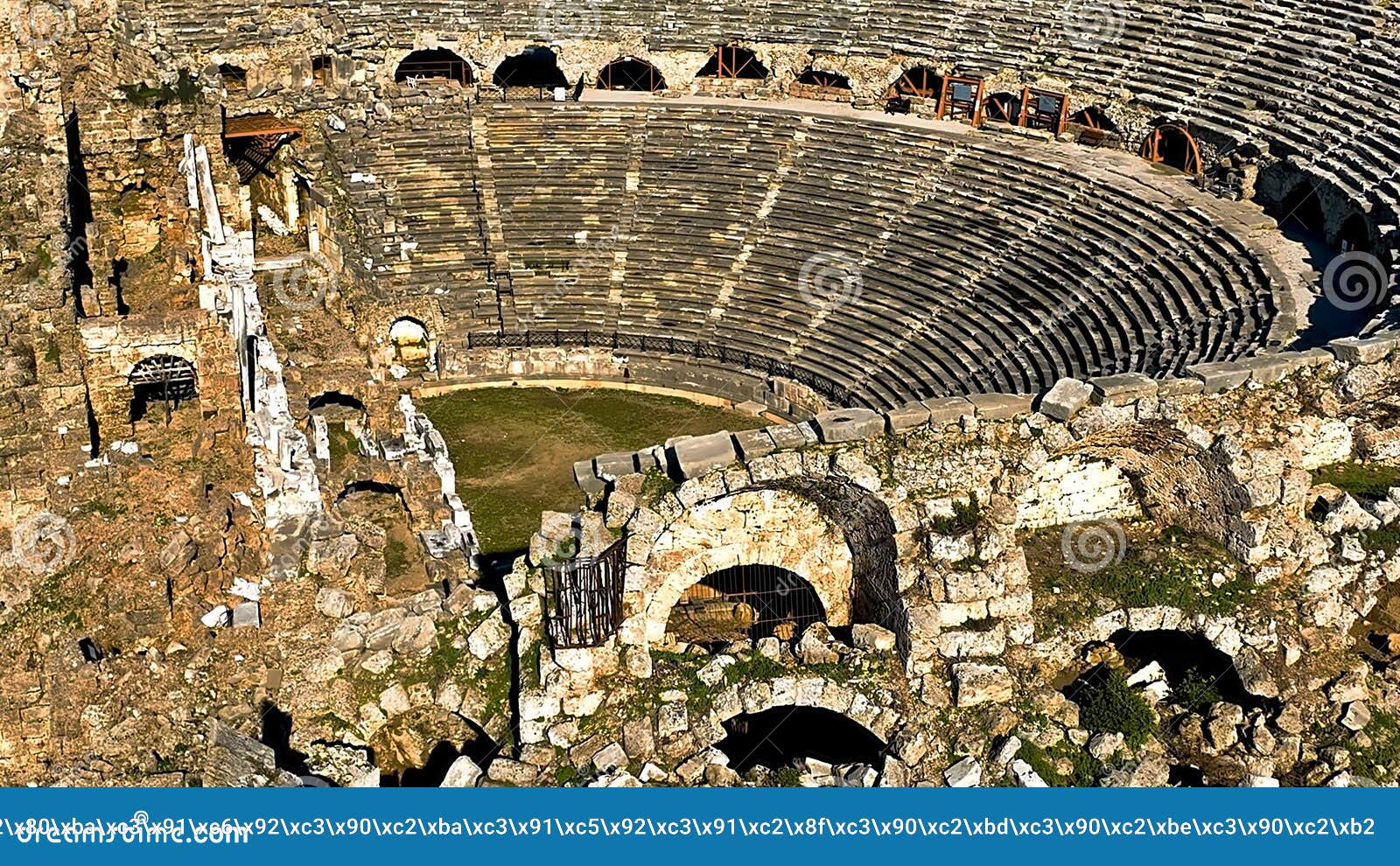 Ancient Arena stock photo. Image of tourism, stadium - 258327936