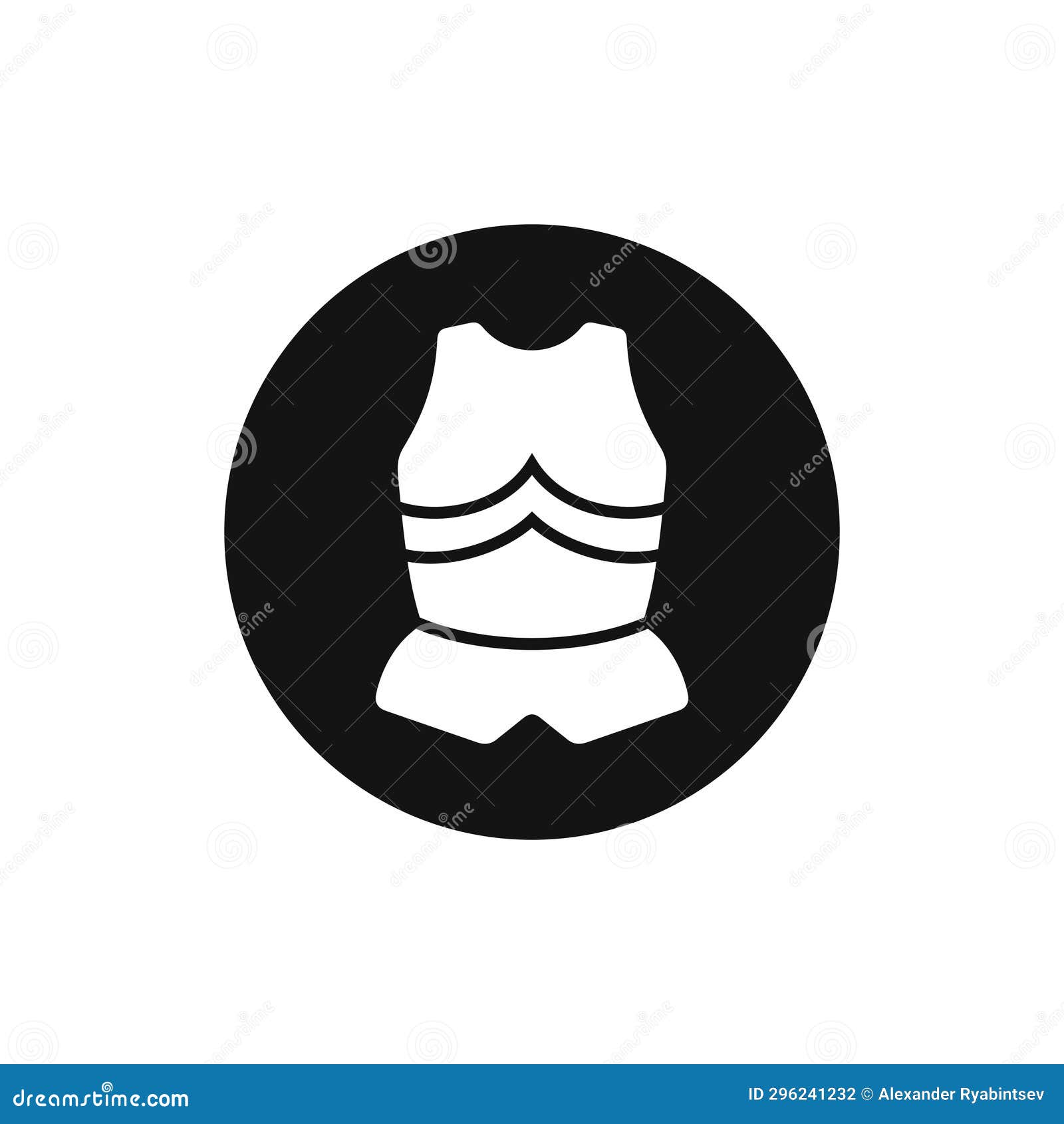 Medieval Armour Vector Icon Stock Illustration - Illustration of ...