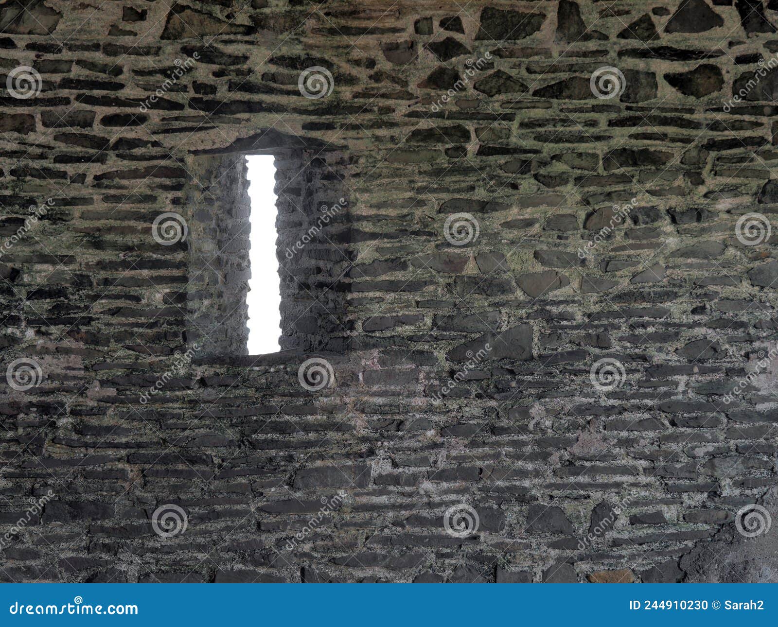 Arrow Slit In Castle Wall Stock Photography | CartoonDealer.com #18615206