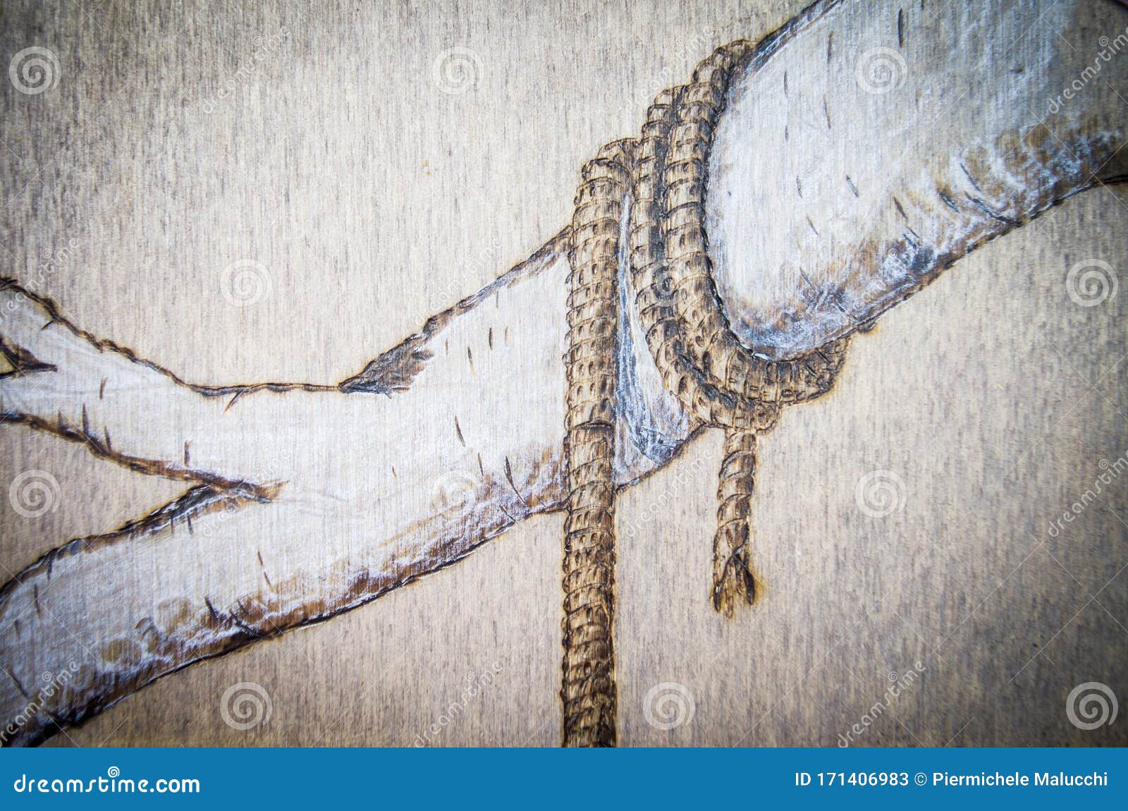 The Ancient Art Of Pyrography, Wood And Fire, The Symbols Of The City ...