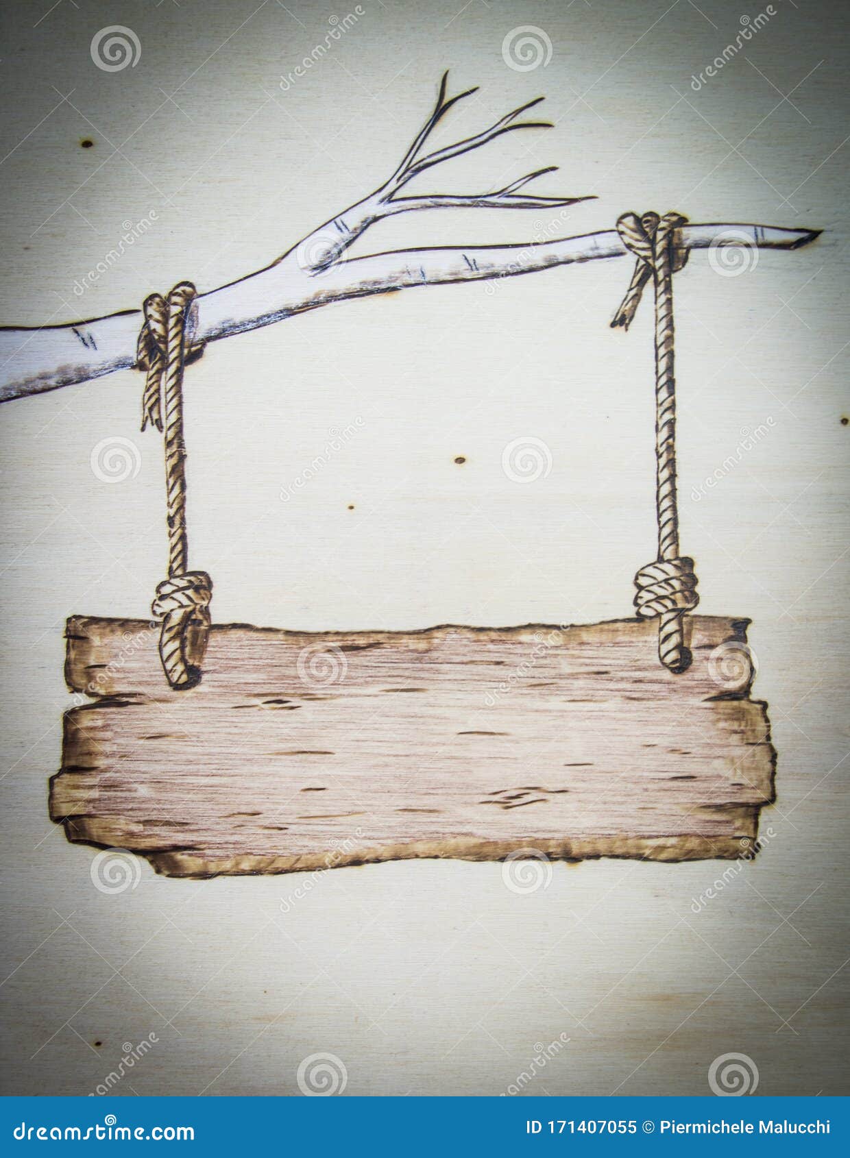 The Ancient Art of Pyrography, Wood and Fire Stock Image - Image of ...