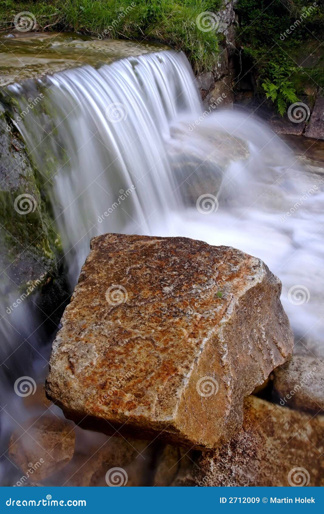 Ancient artificial cascade stock image. Image of gill - 2712009
