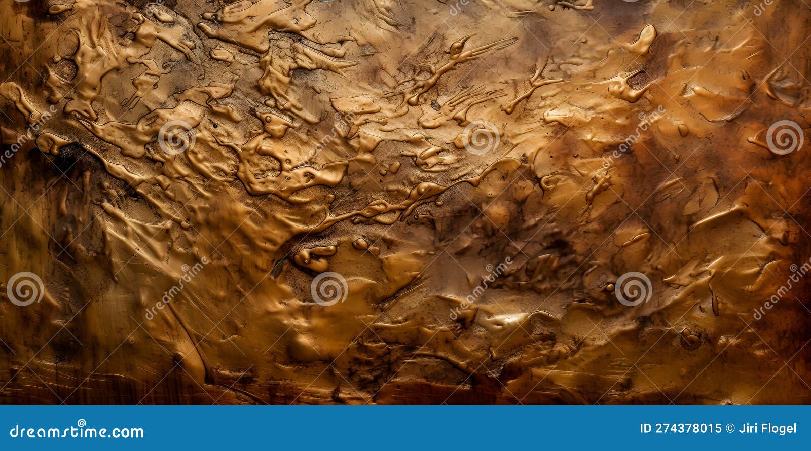 Old Copper Or Bronze Metal Texture Stock Image | CartoonDealer.com ...