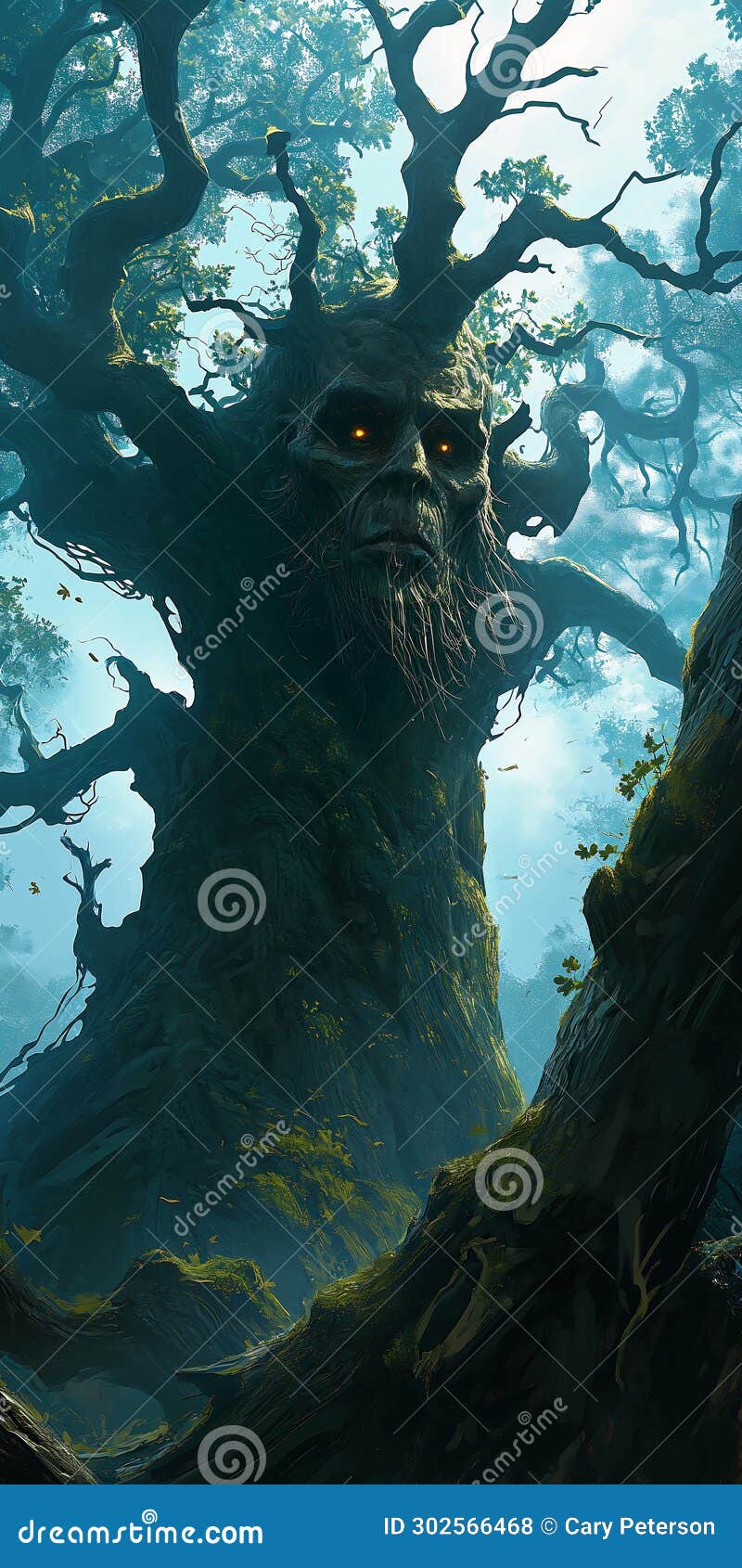 The Ancient Avatar: a Tale of Magic and Environmental Guardiansh Stock ...