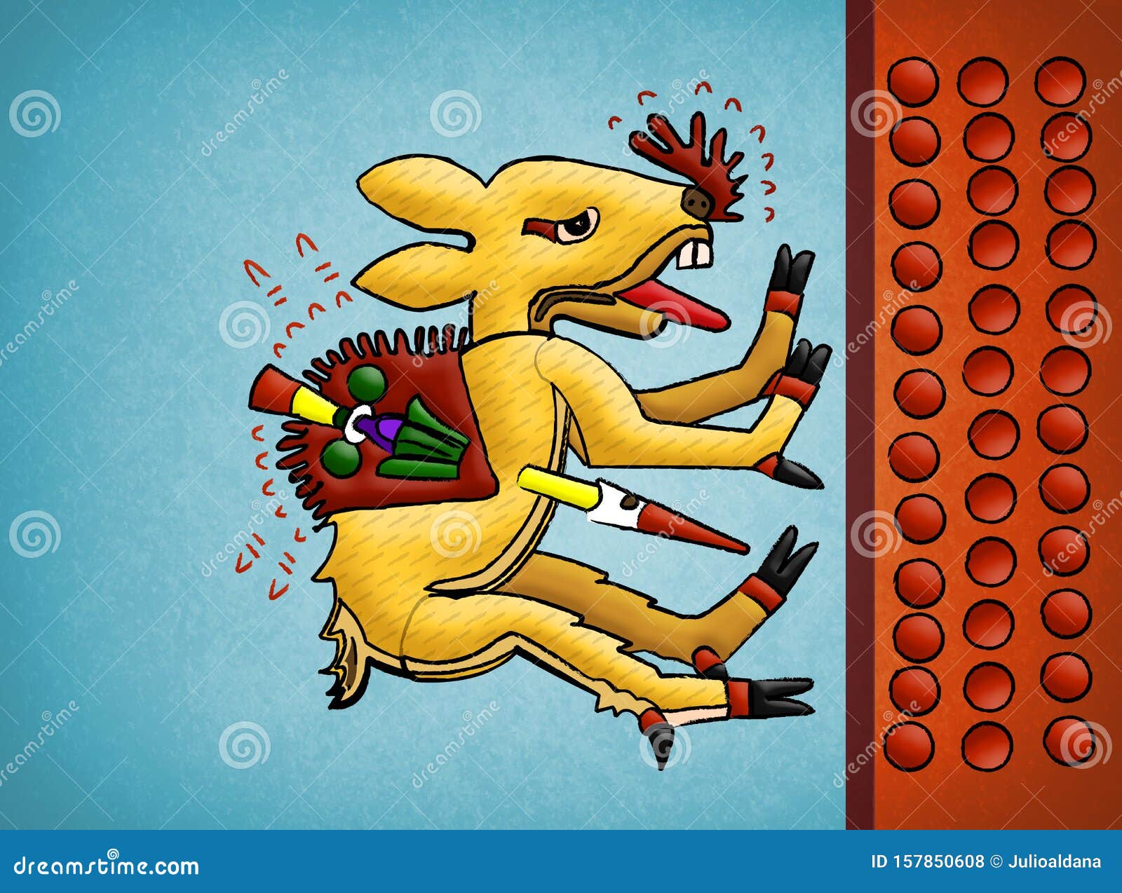 Ancient Aztec Civilization Collage Royalty-Free Stock Photo ...