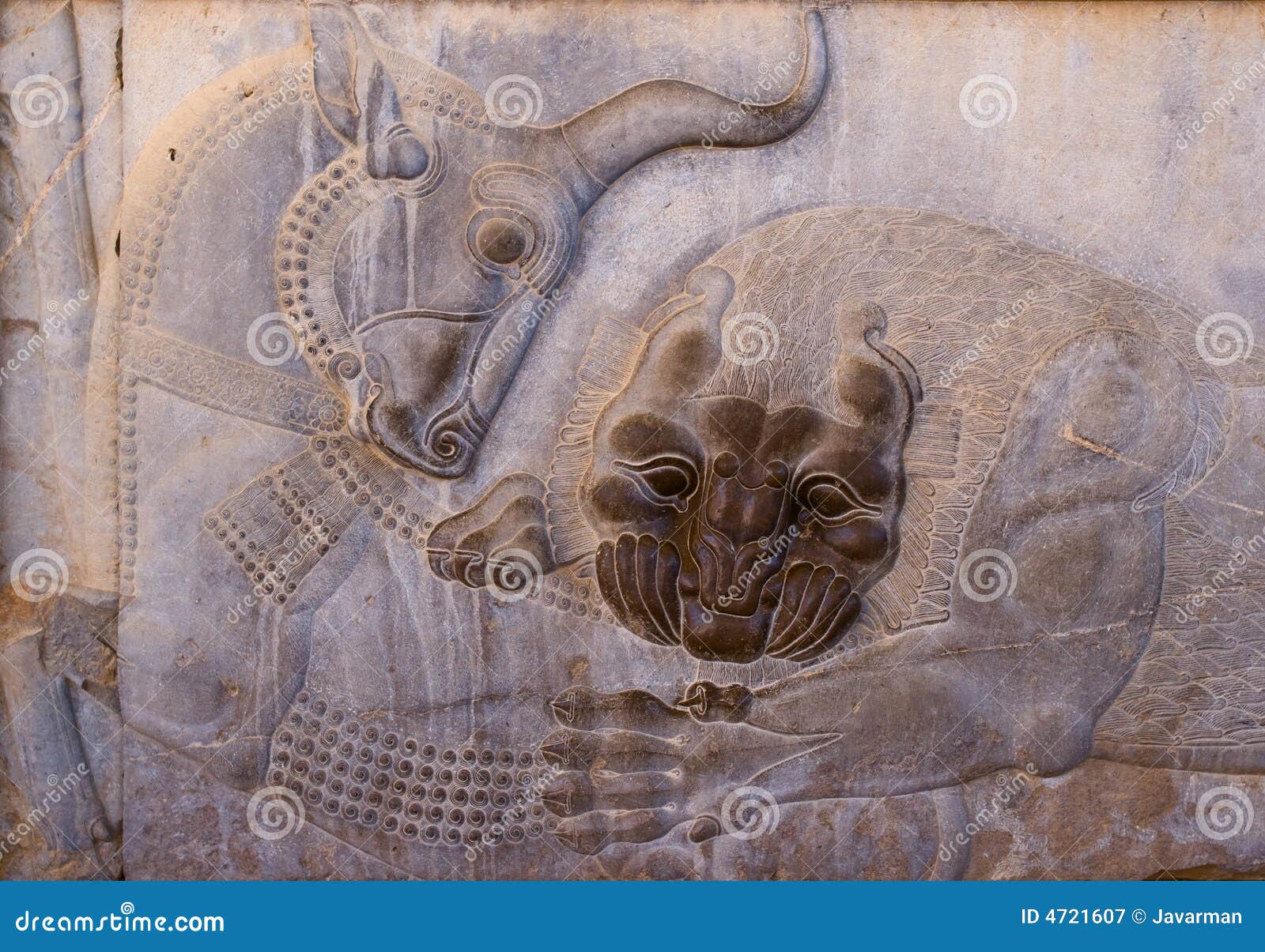 Bas-reliefs In Persepolis Royalty-Free Stock Image | CartoonDealer.com ...