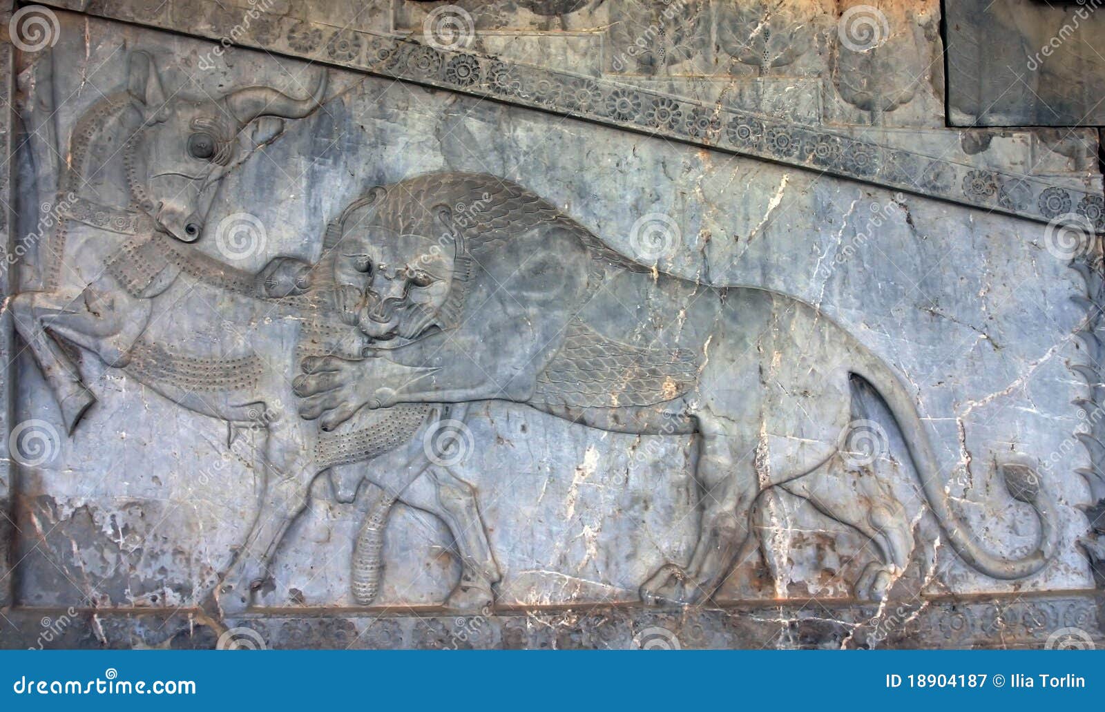 Ancient Bas-reliefs of Persepolis, Iran Stock Image - Image of persia ...