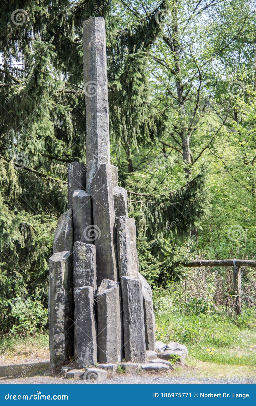 Ancient basalt columns stock image. Image of heavy, balls - 186975771