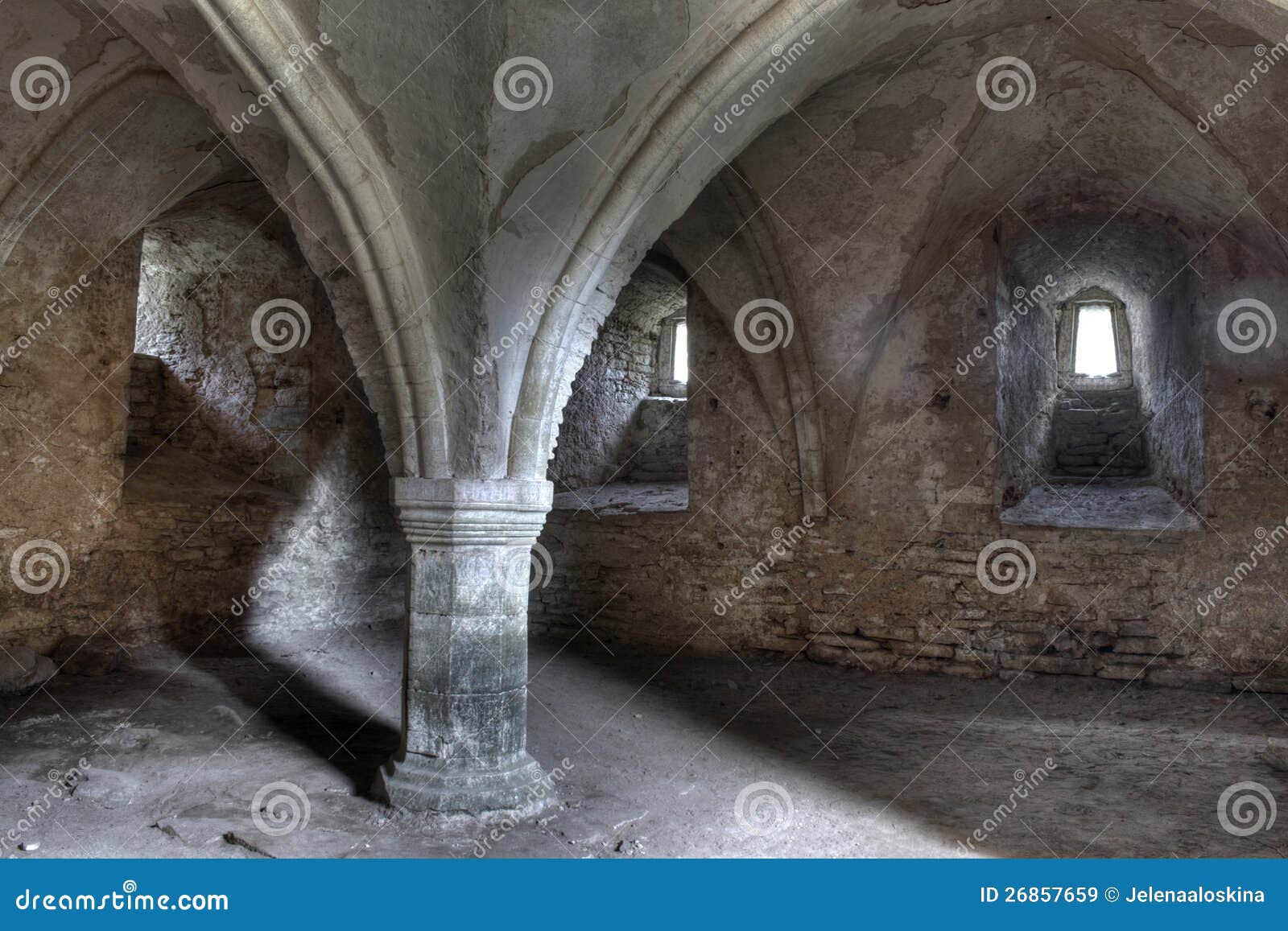 Ancient basement stock image. Image of basement, casemate - 26857659