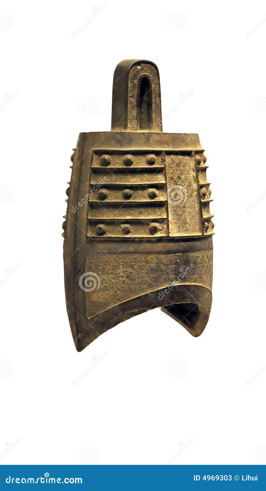 Ancient bell stock image. Image of orient, eastern, bronze - 4969303