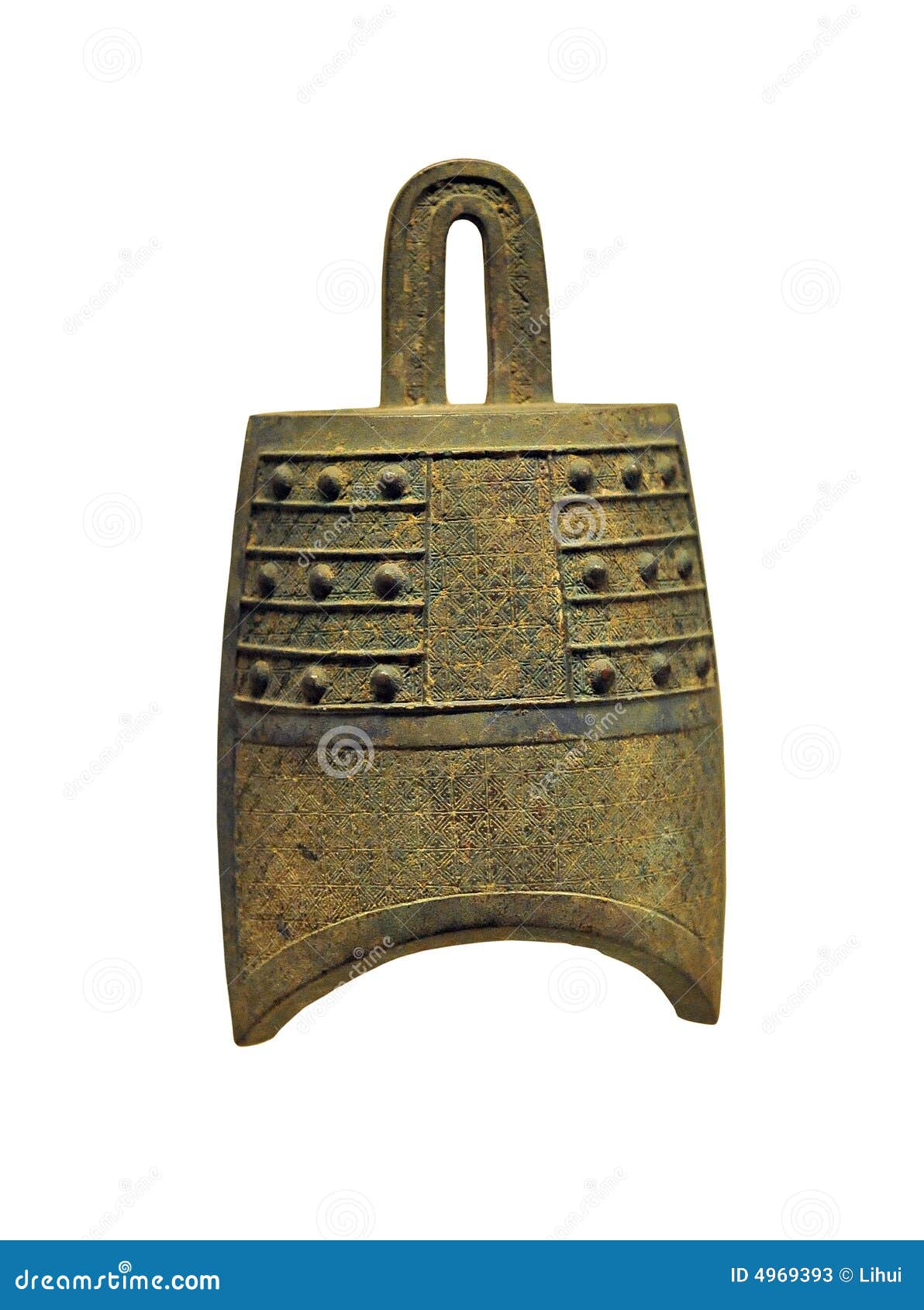 Ancient bell stock image. Image of asia, oriental, bronze - 4969393
