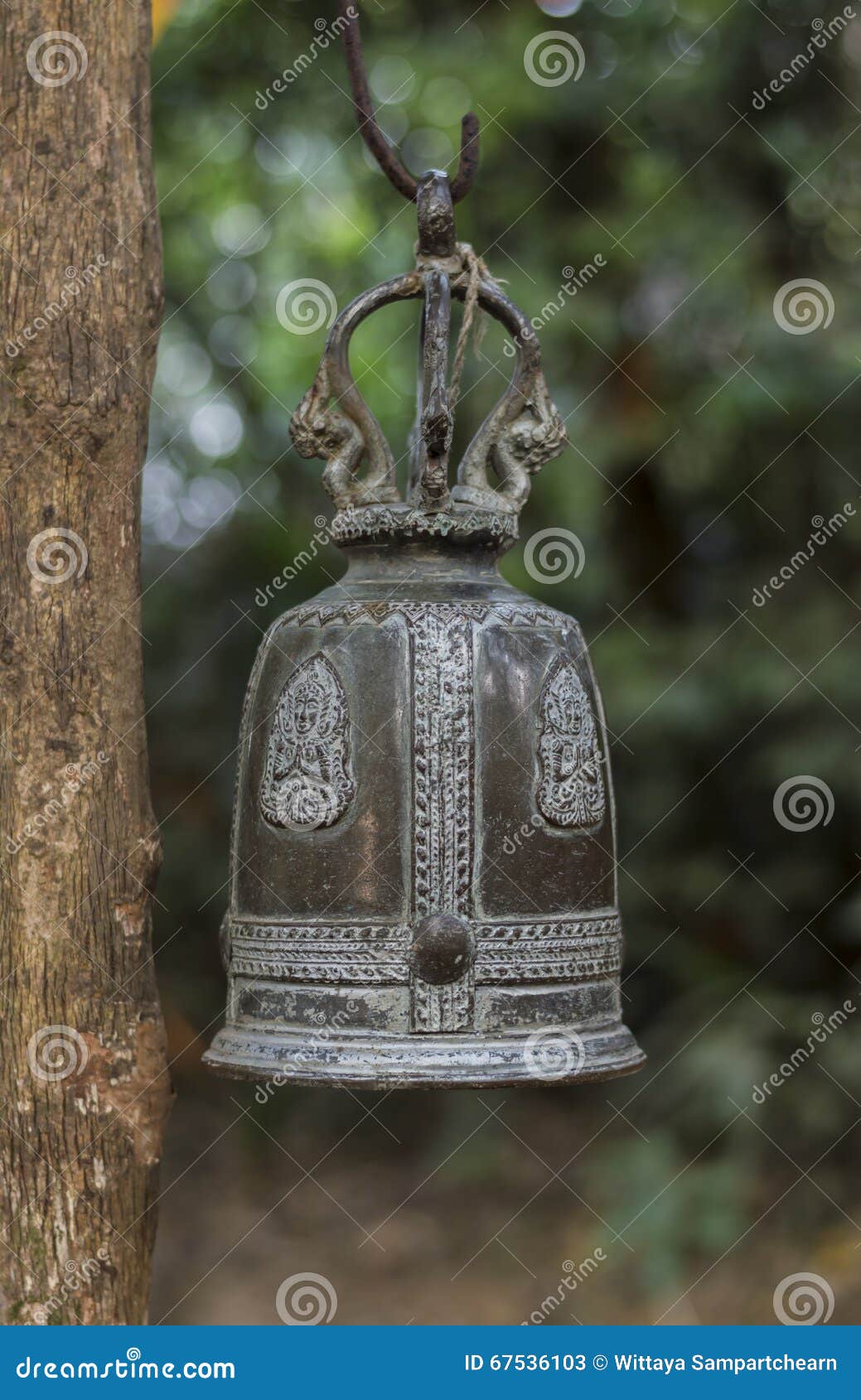 Ancient bell stock image. Image of bronze, object, freedom - 67536103