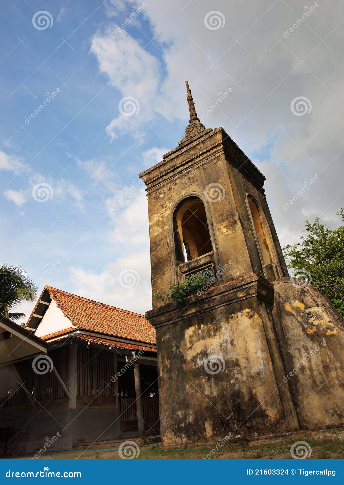 The ancient bell tower stock photo. Image of bell, campanile - 21603324
