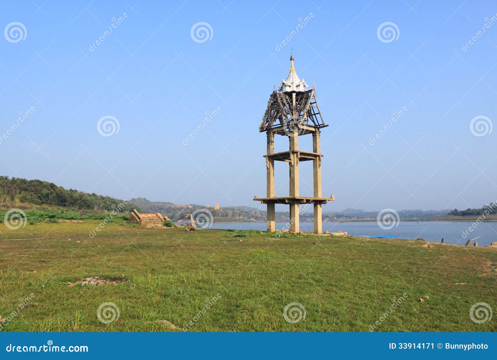 Ancient bell tower stock image. Image of history, architecture - 33914171