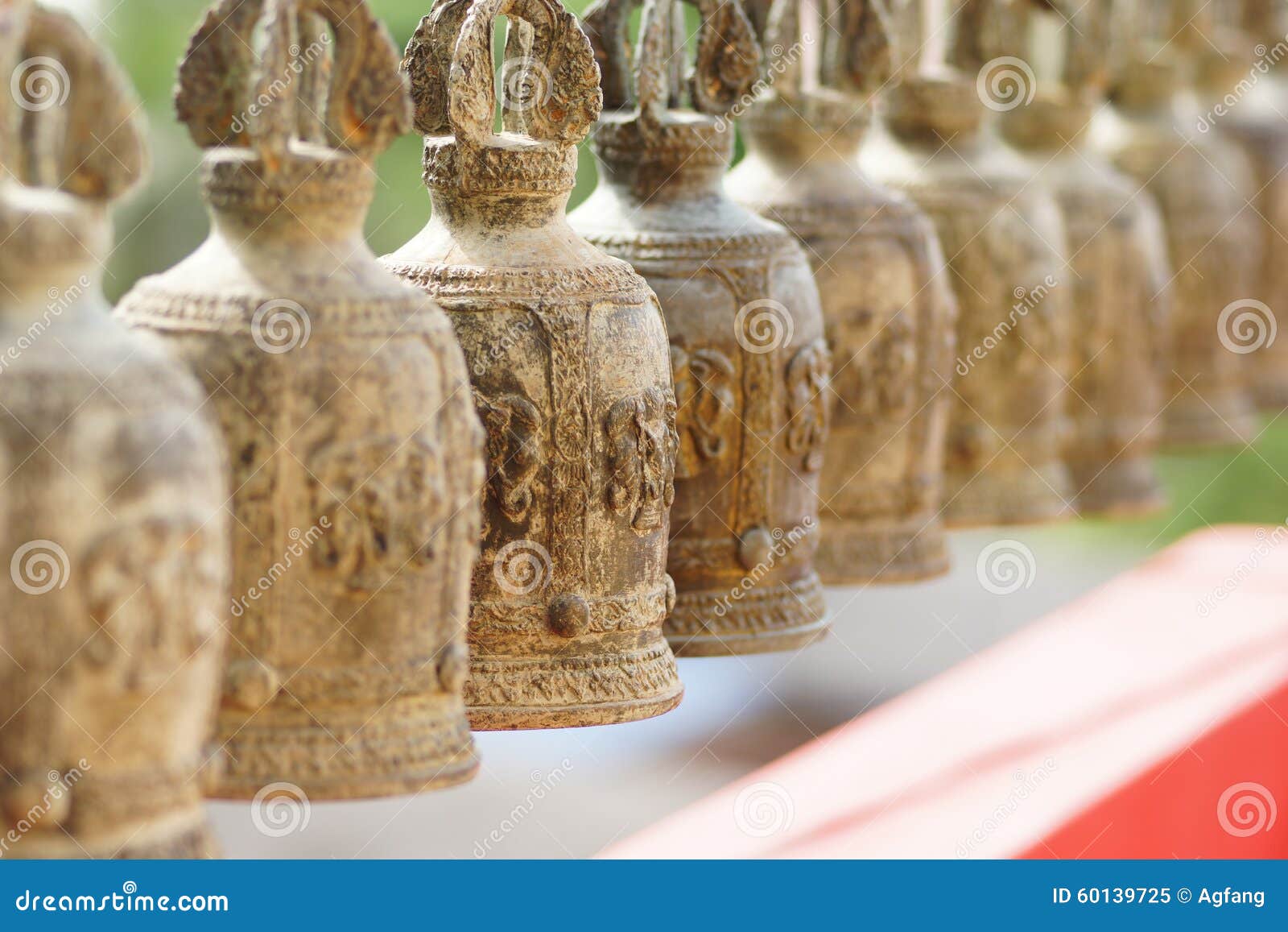 Ancient bells stock image. Image of ancient, golden, detail - 60139725