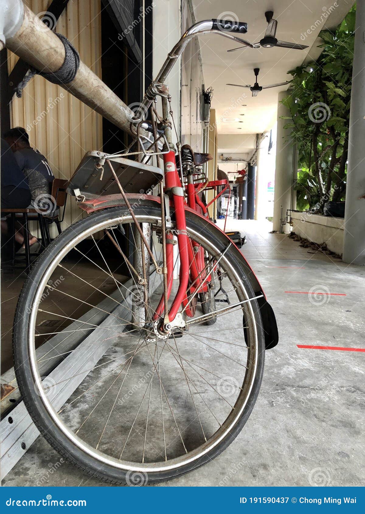 Ancient Bicycle stock image. Image of kluang, ancient - 191590437