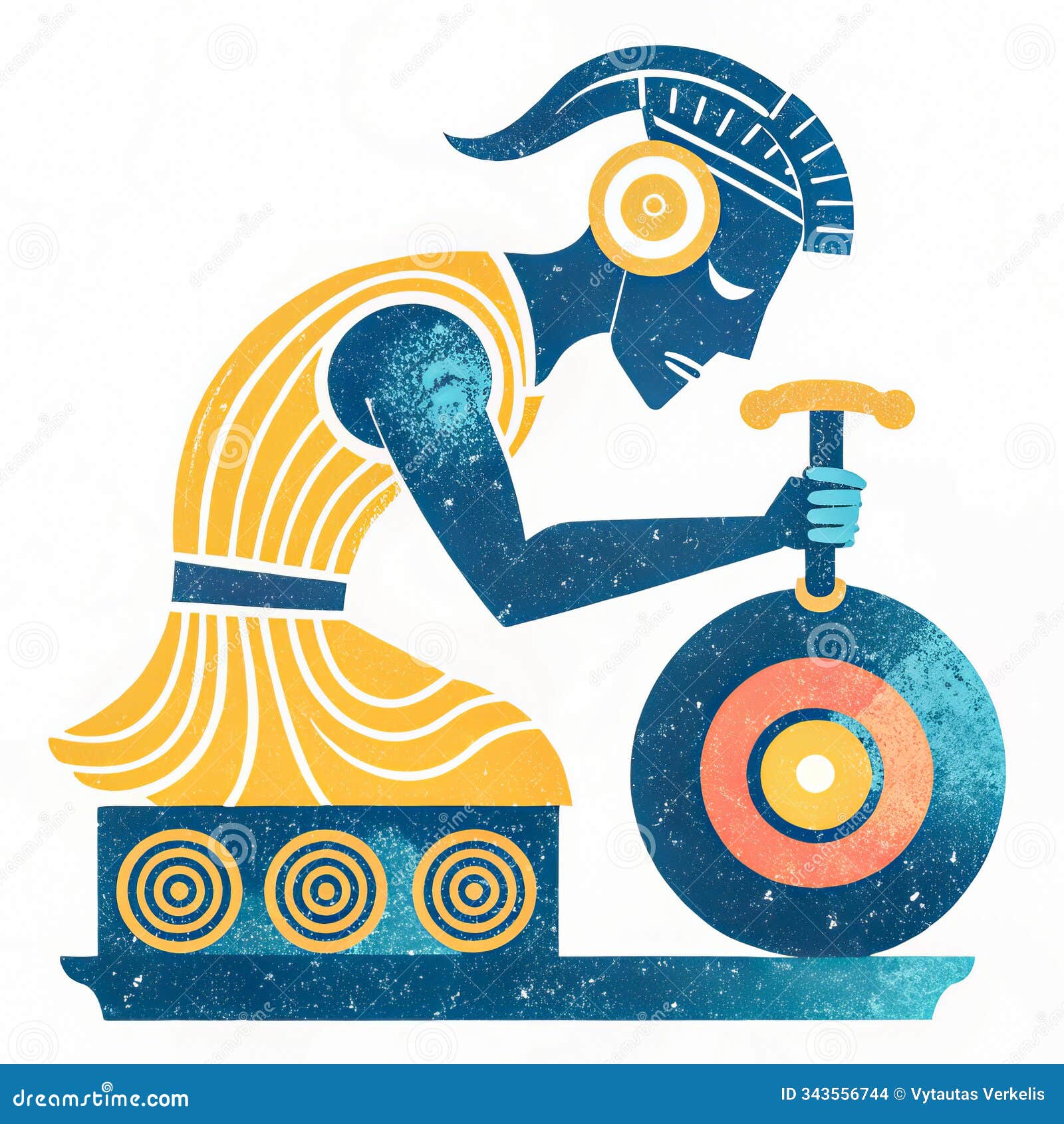 Ancient Blacksmith Forging Tools Under Starry Sky Stock Photo - Image ...