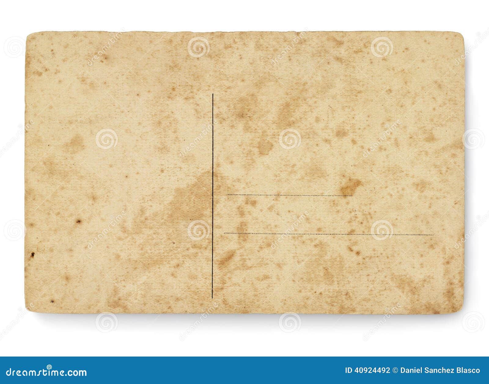 Ancient blank postcard. stock photo. Image of path, background - 40924492