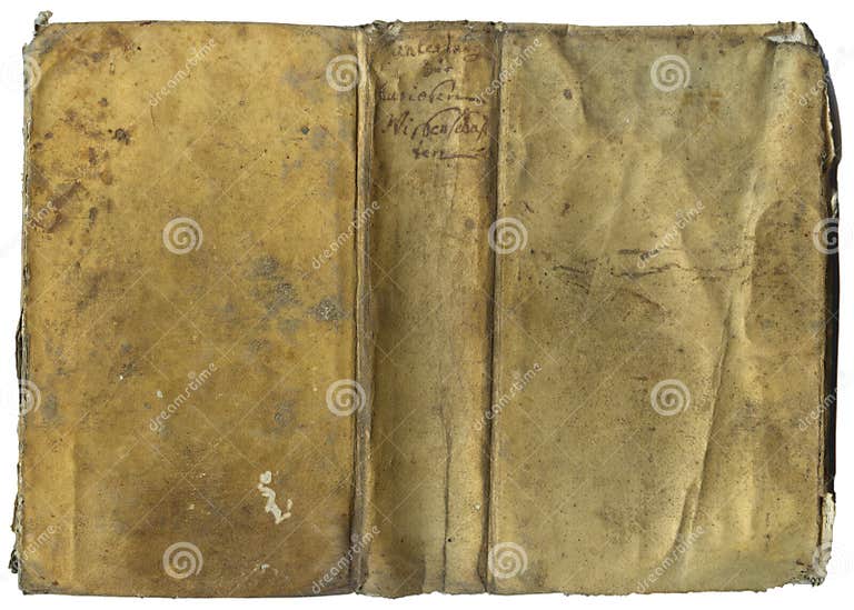 Ancient Book cover front stock image. Image of back, historic - 3522511