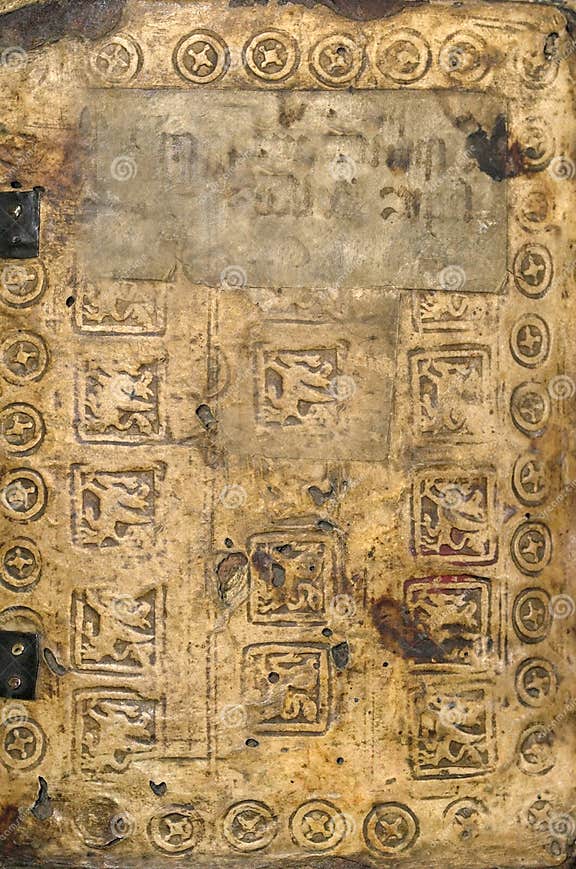 Ancient Book Medieval Text - Grungy Background Stock Photo - Image of ...