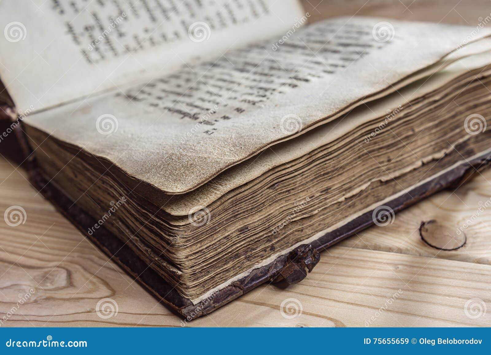 Ancient Book stock image. Image of literature, retro - 75655659