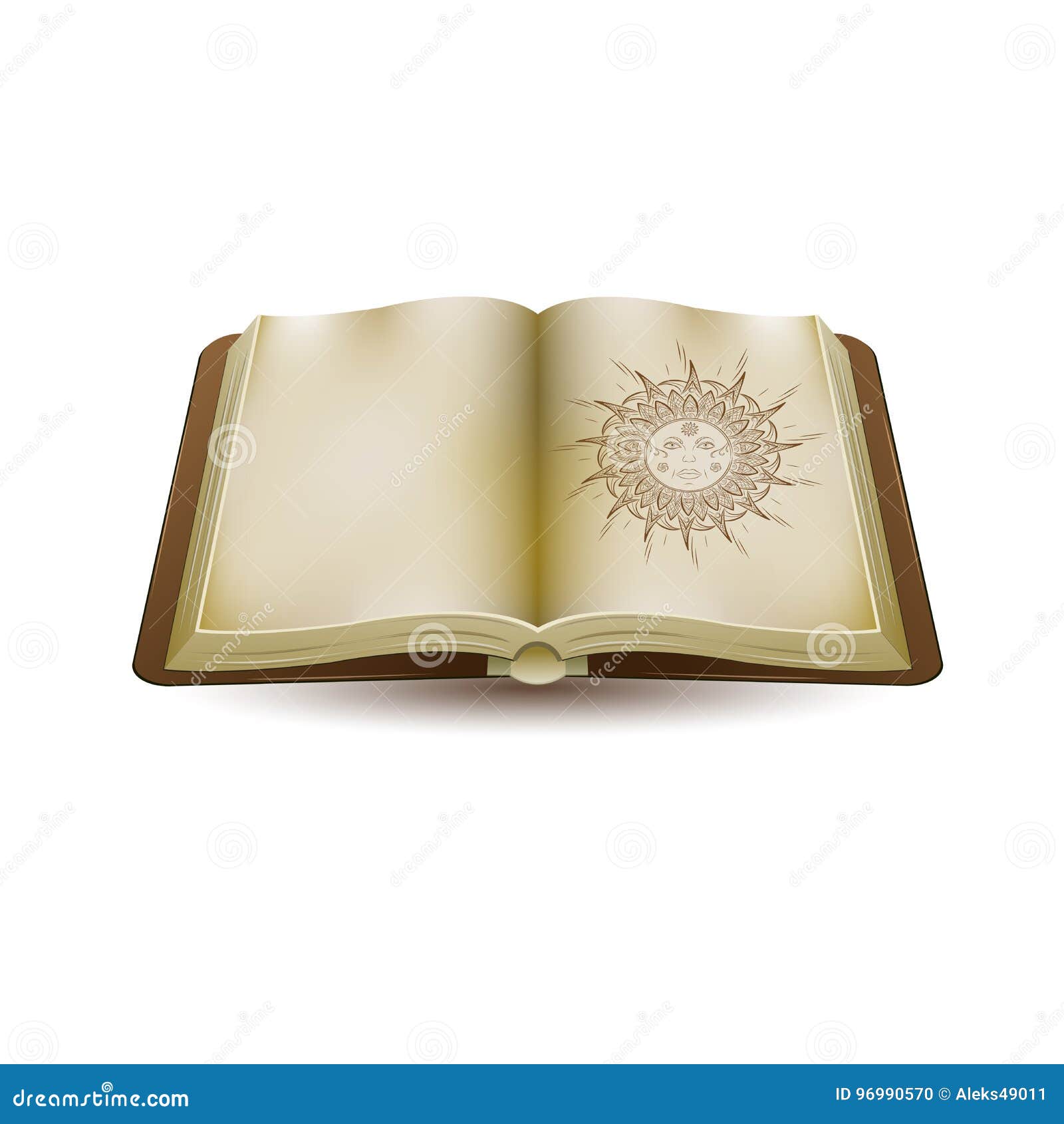 Ancient book stock vector. Illustration of text, poetry - 96990570
