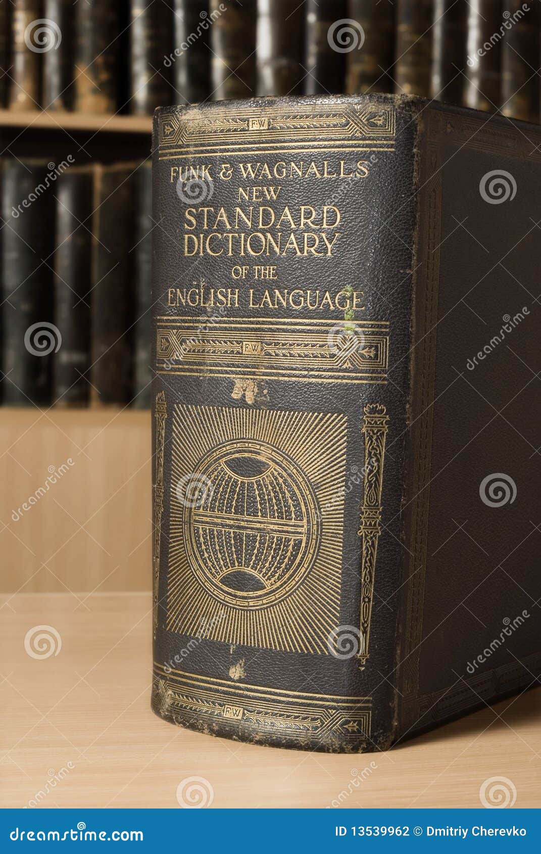 Ancient Book Volume in a Library Stock Photo - Image of storage, learn ...