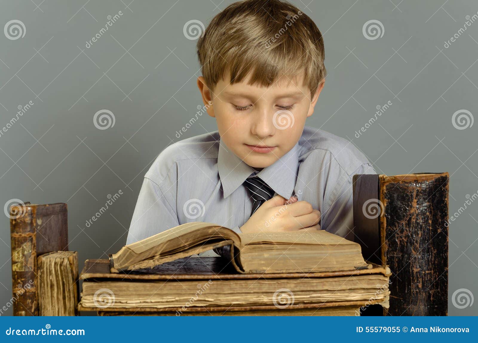 Ancient Books a Boy , a Child Prodigy Stock Image - Image of mind ...