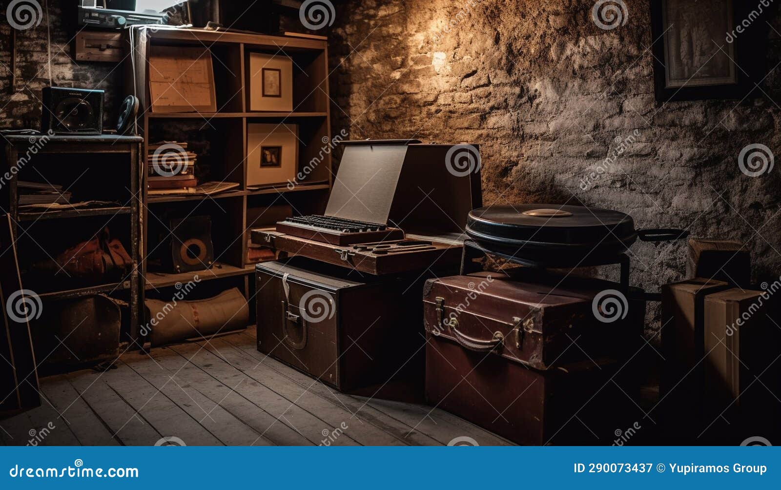 Old Ruined Table Royalty-Free Stock Photography | CartoonDealer.com ...