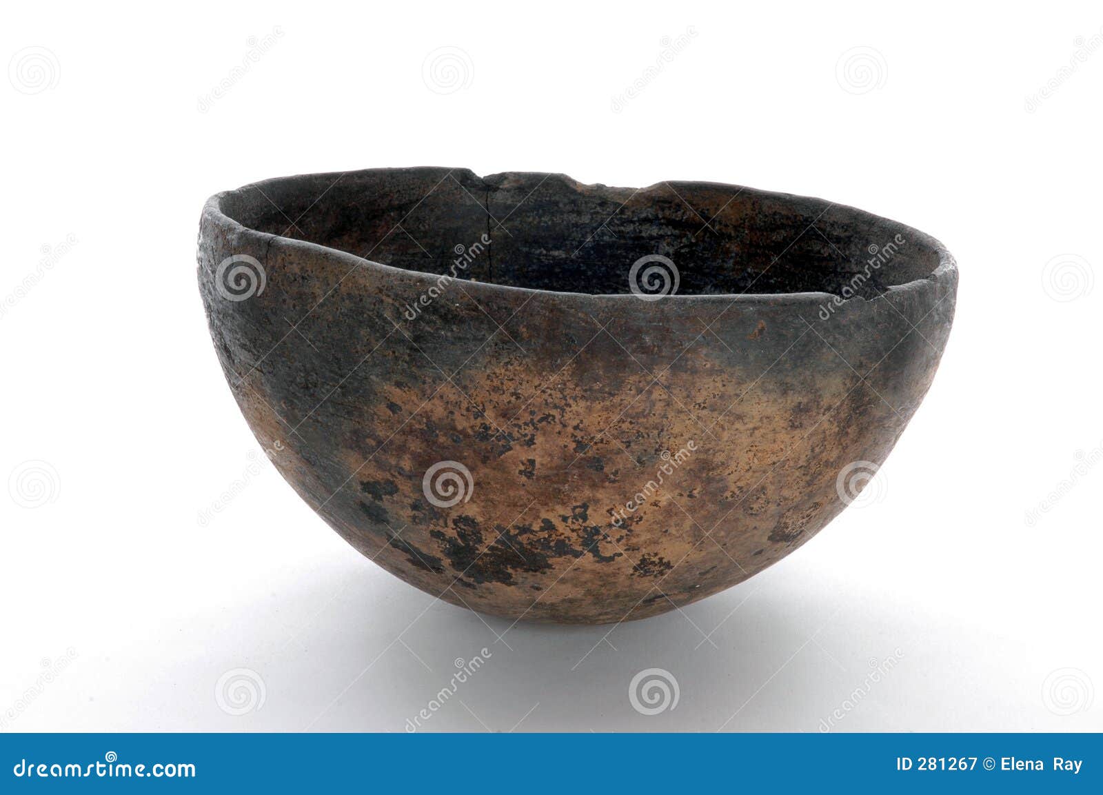 Ancient Bowl stock image. Image of round, textural, design - 281267