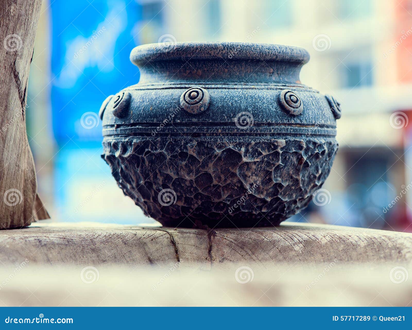 Ancient Bowl, Copper And Wood, Spiritual Craft Generated By AI Stock ...