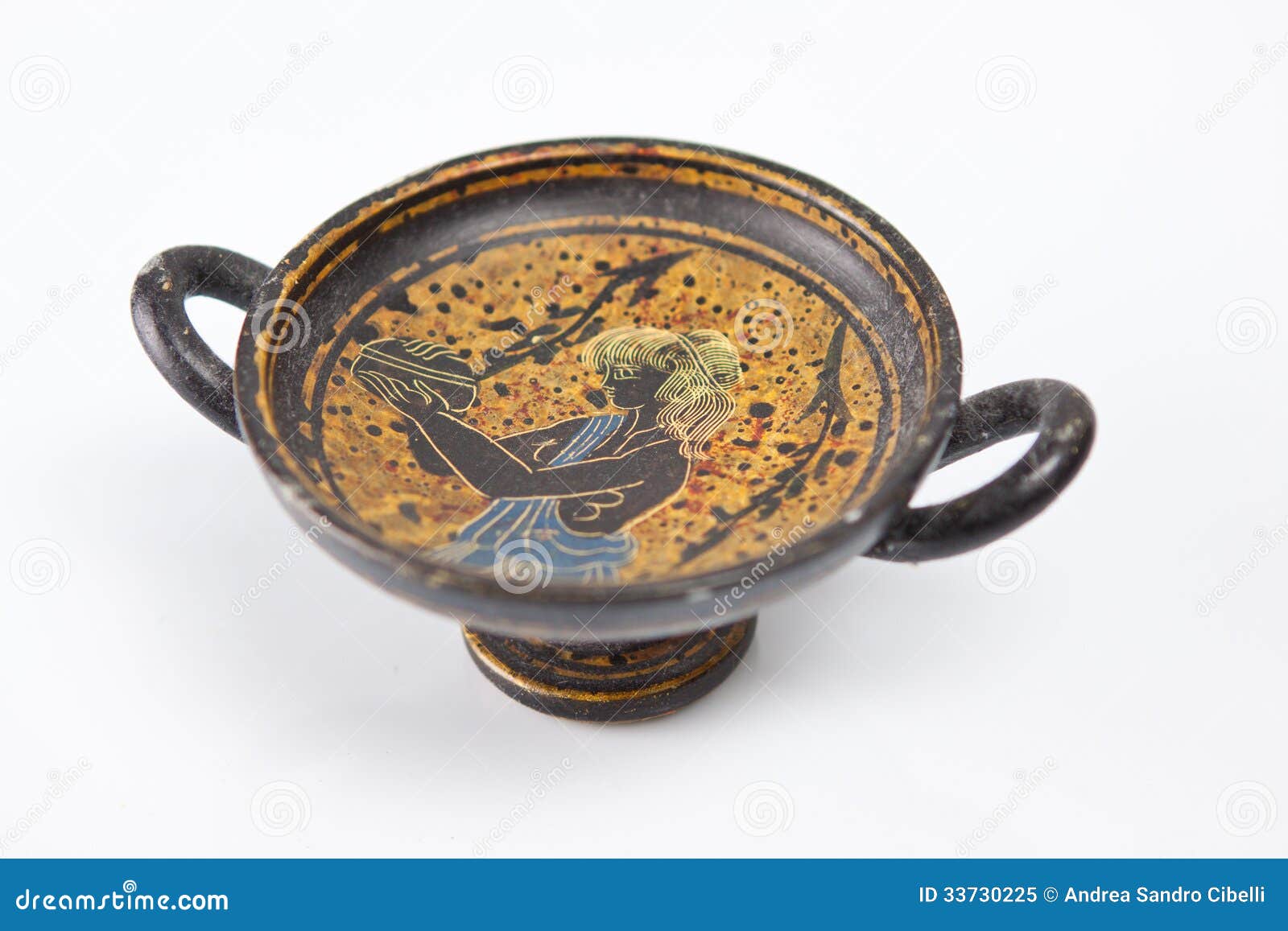 Ancient Bowl stock image. Image of greek, exposition - 33730225