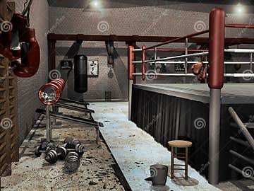 Ancient boxing club stock illustration. Illustration of violence - 15531042